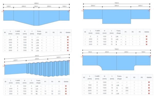 Creating Webs and Flanges (Beam Shell FEA) | SkyCiv Engineering