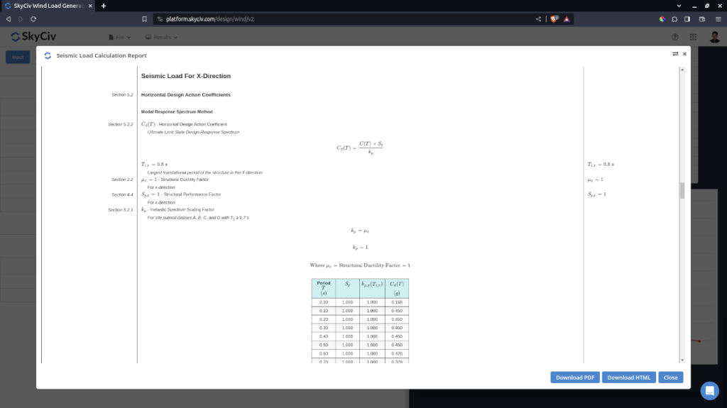NZS 1170.5 Seismic Load Calculations | SkyCiv Engineering