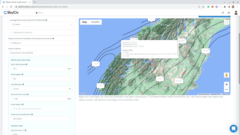 NZS 1170.5 Seismic Load Calculations | SkyCiv Engineering