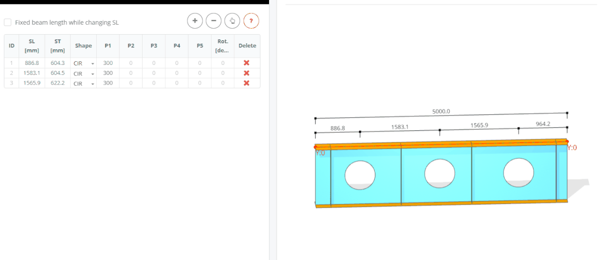 How to Design a Beam with Web Openings (Beam Shell FEA) | SkyCiv Engineering