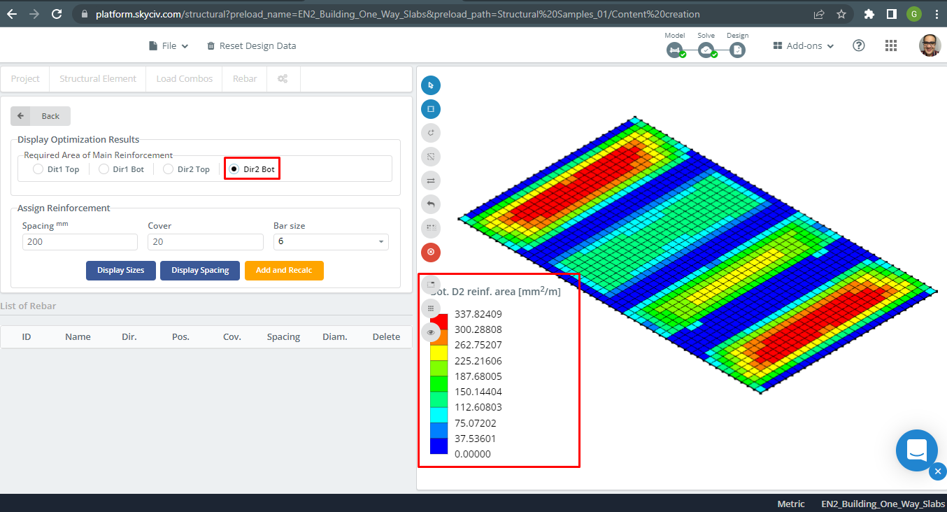 Eurocode Slab Design Example and Comparison with SkyCiv