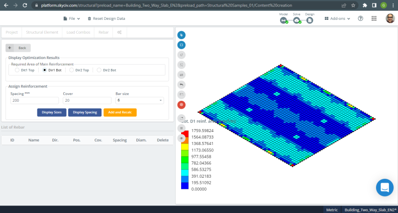 Eurocode Slab Design Example and Comparison with SkyCiv