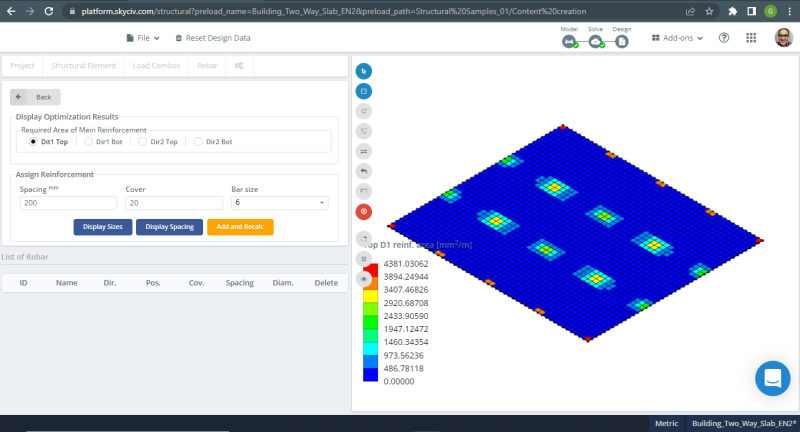 Eurocode Slab Design Example and Comparison with SkyCiv