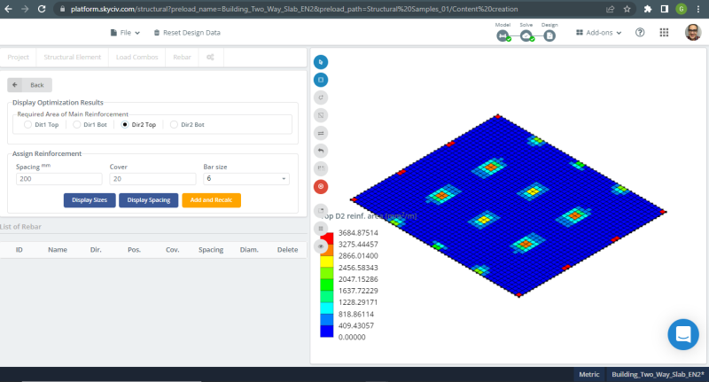 Eurocode Slab Design Example and Comparison with SkyCiv