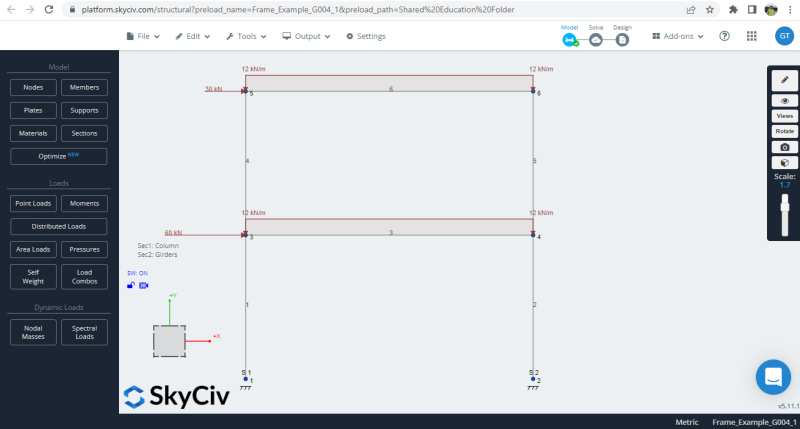 Case Study: SkyCiv and Python Programming for Structural Analysis of ...