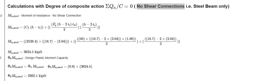AISC Composite Beam Design | SkyCiv Engineering
