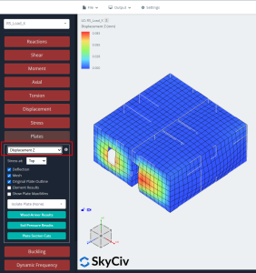 Análisis del espectro de respuesta: Placas | SkyCiv Engineering