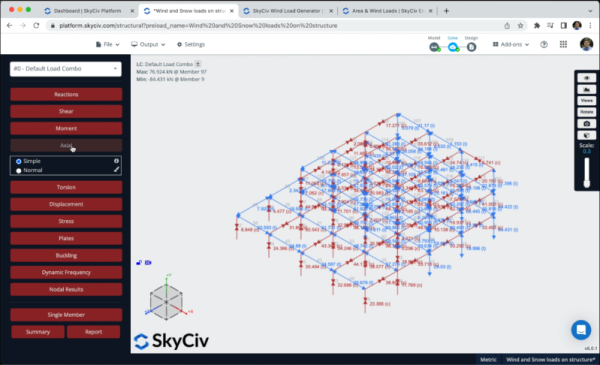 How To Apply Wind Loads To A Structure Skyciv Engineering