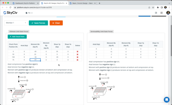 Design Concrete Elements Using Standalone RC design | SkyCiv Engineering