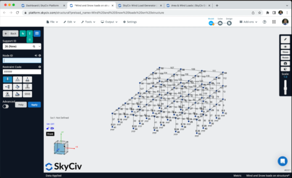 How To Apply Wind Loads To A Structure Skyciv Engineering
