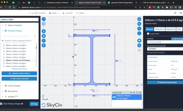 Tutoriales y ejemplos | SkyCiv Engineering