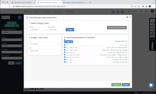 How to model a concrete structure - walls & slabs | SkyCiv