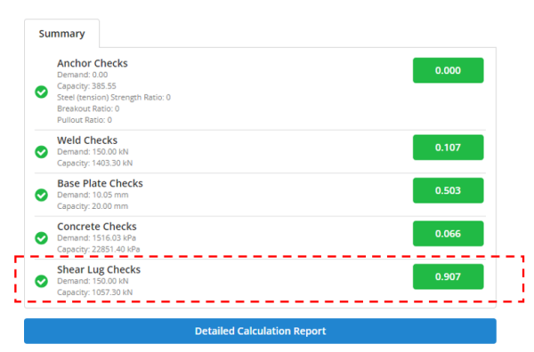 AISC Shear Lug | SkyCiv Engineering
