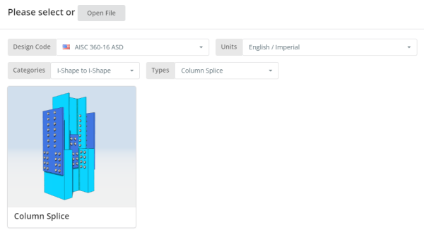 Column Splice Connection | SkyCiv Engineering
