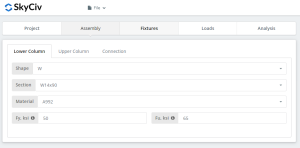 Column Splice Connection | SkyCiv Engineering