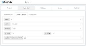 Column Splice Connection | SkyCiv Engineering