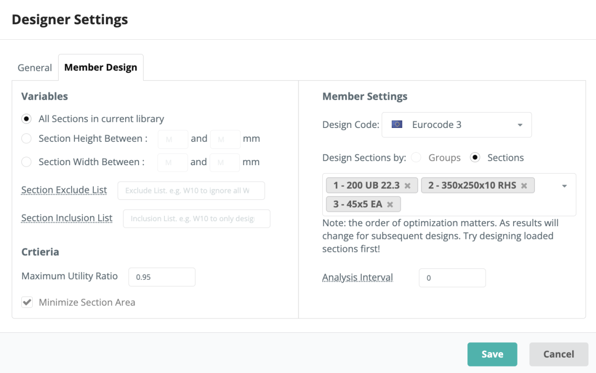 Optimizing a Steel Structure using SkyCiv Beam and S3D | SkyCiv Engineering