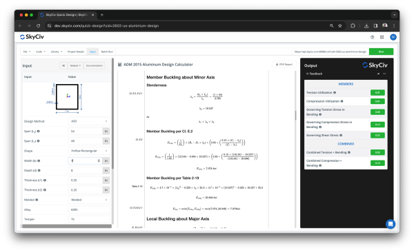 How to Design an Aluminum Structure | SkyCiv Engineering