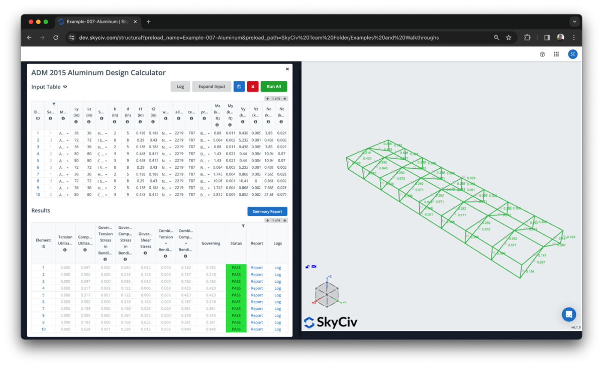 How to Design an Aluminum Structure | SkyCiv Engineering