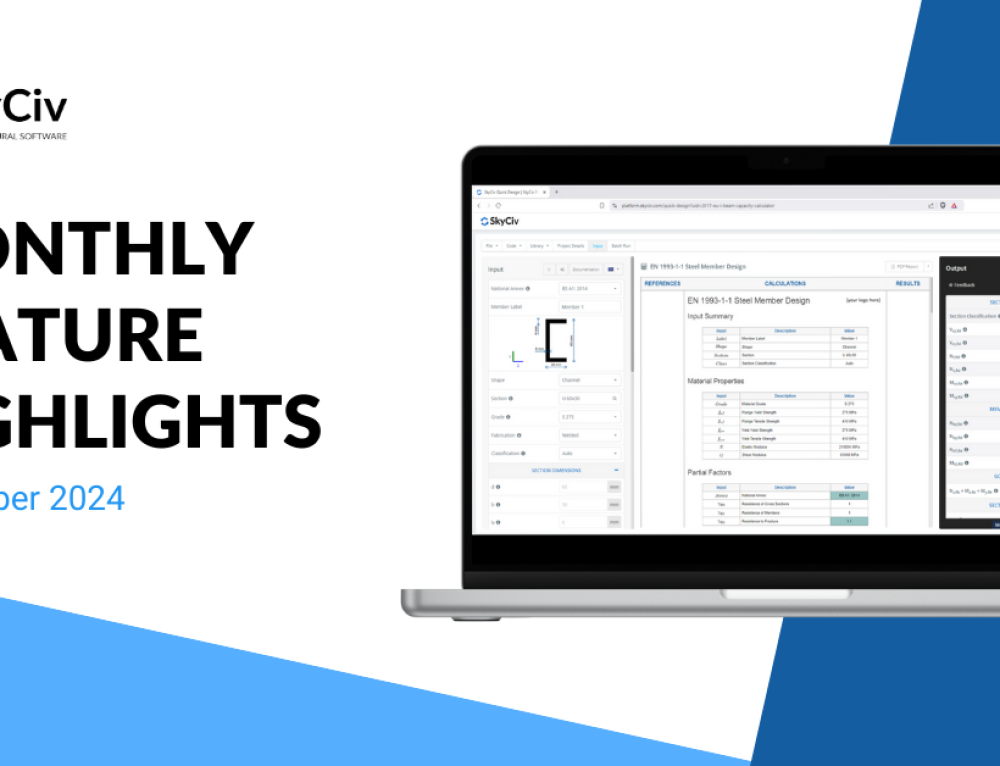 Introducing SkyCiv Quick Design | SkyCiv Engineering