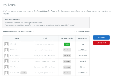 Structural Design Software Enterprise Account | SkyCiv