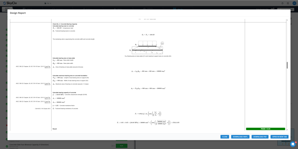 Getting Started | SkyCiv Base Plate Design