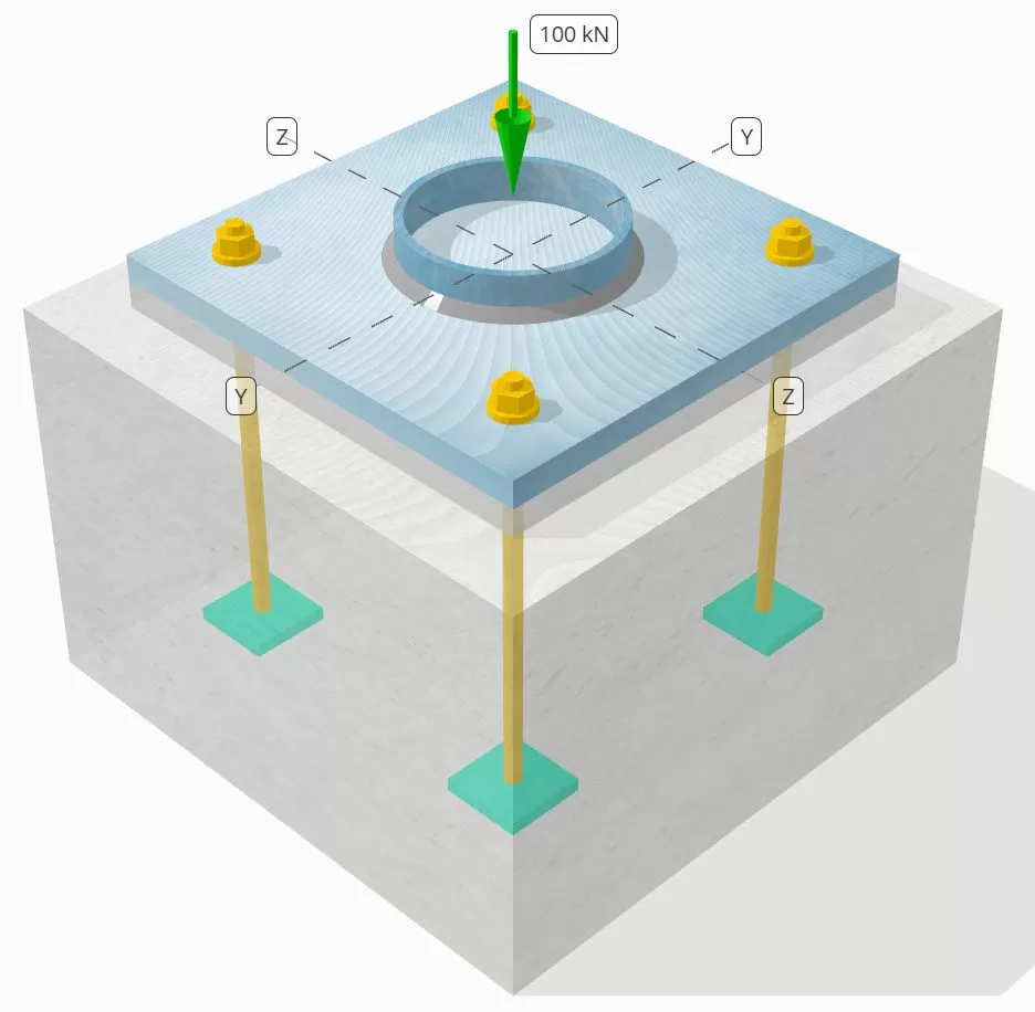 Base Plate Design Example (CSA) | SkyCiv Engineering