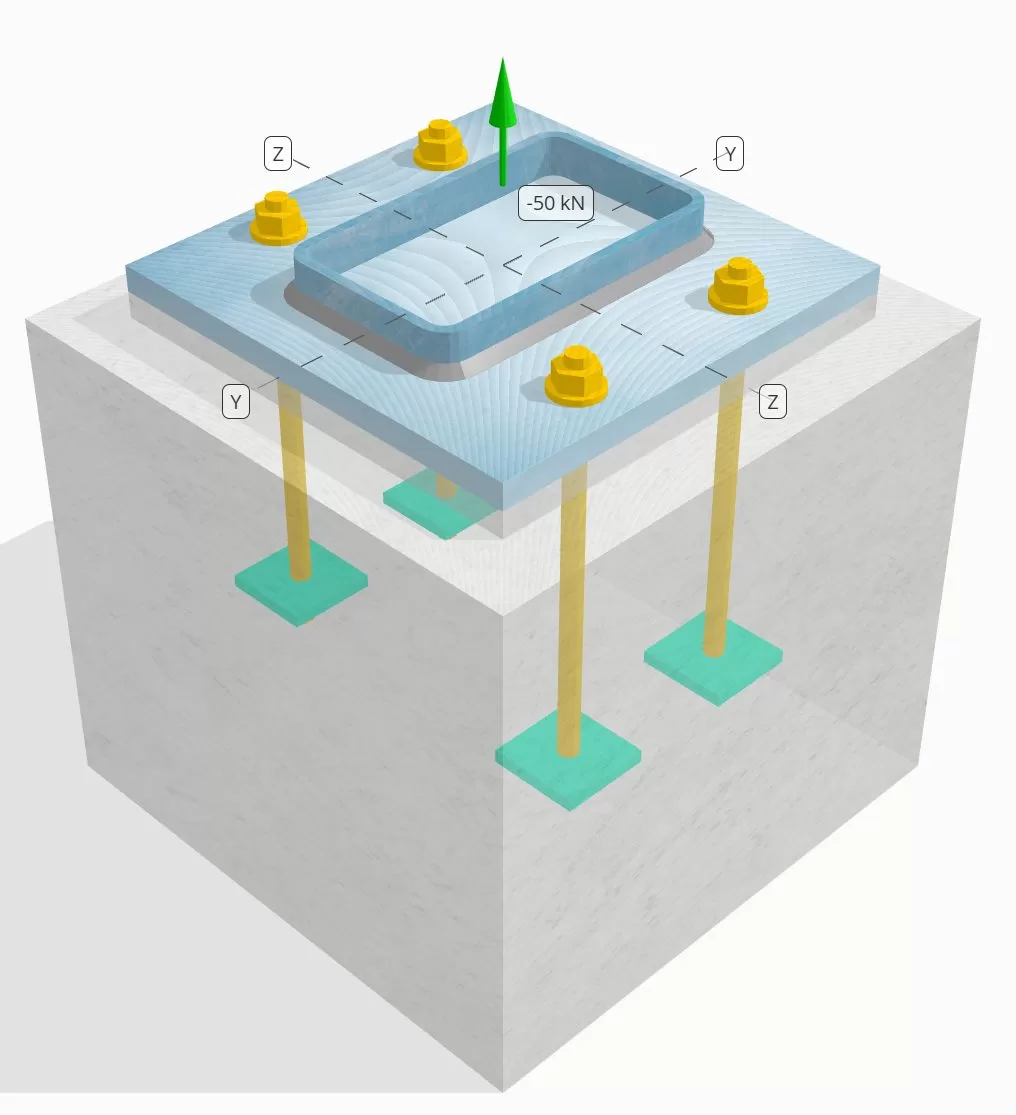 Base Plate Design Example (AS) | SkyCiv Engineering