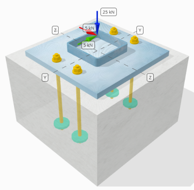 Base Plate Design Example (CSA) | SkyCiv Engineering