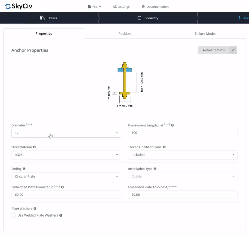ACI Anchor Checks for Beginners | SkyCiv Engineering